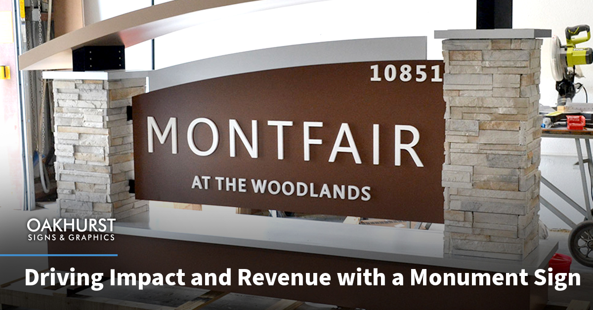 Driving Impact and Revenue with a Monument Sign | Viscom Wholesale Signage
